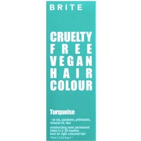 Brite | Hair | Brite Turquoise Vegan Semi Permanent Hair Color | Poshmark